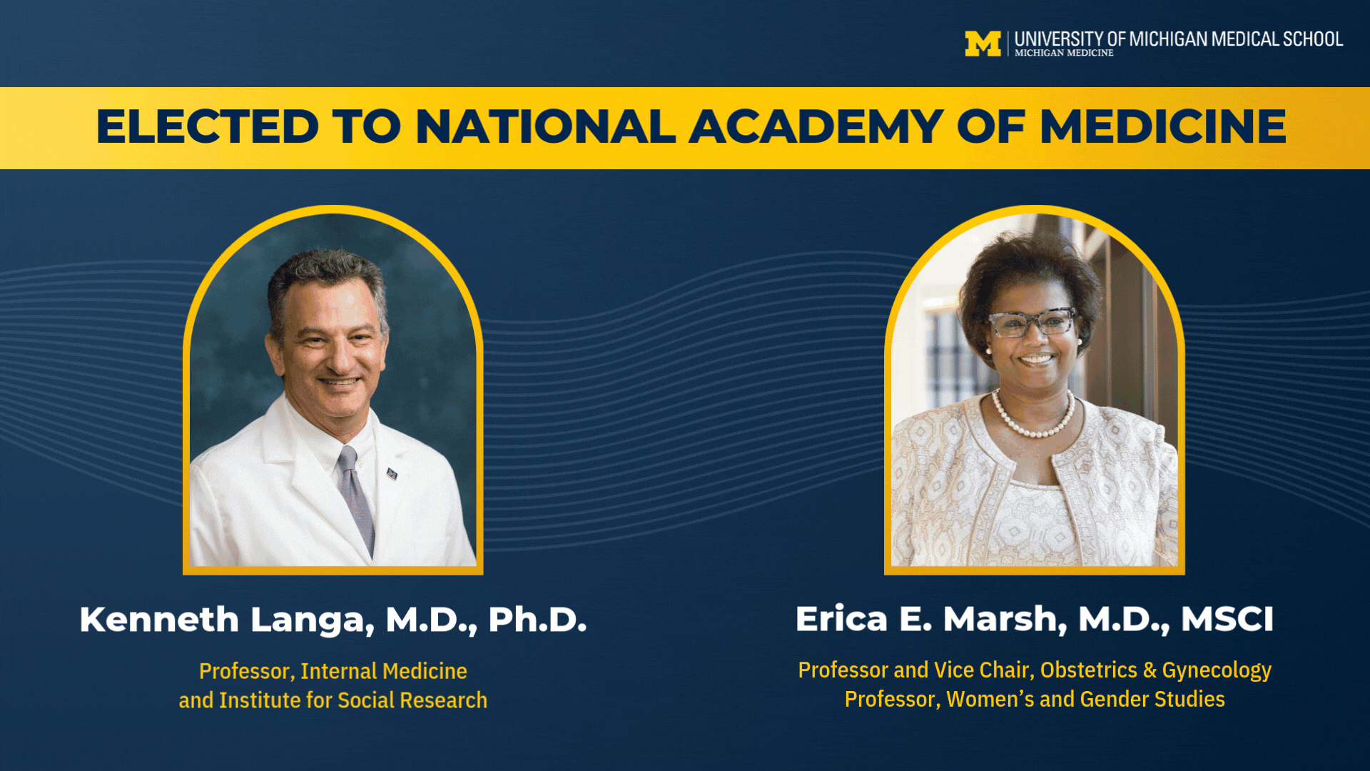 Four U-M faculty elected to National Academy of Medicine | Michigan ...