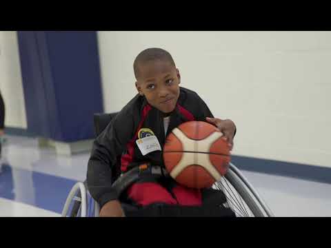 Wheelchair Basketball a Slam Dunk for Kids with Disabilities