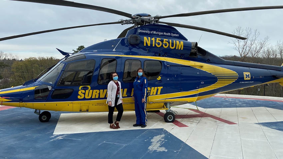 A Reunion 17 Years in the Making for Flight Nurse and Patient’s Family
